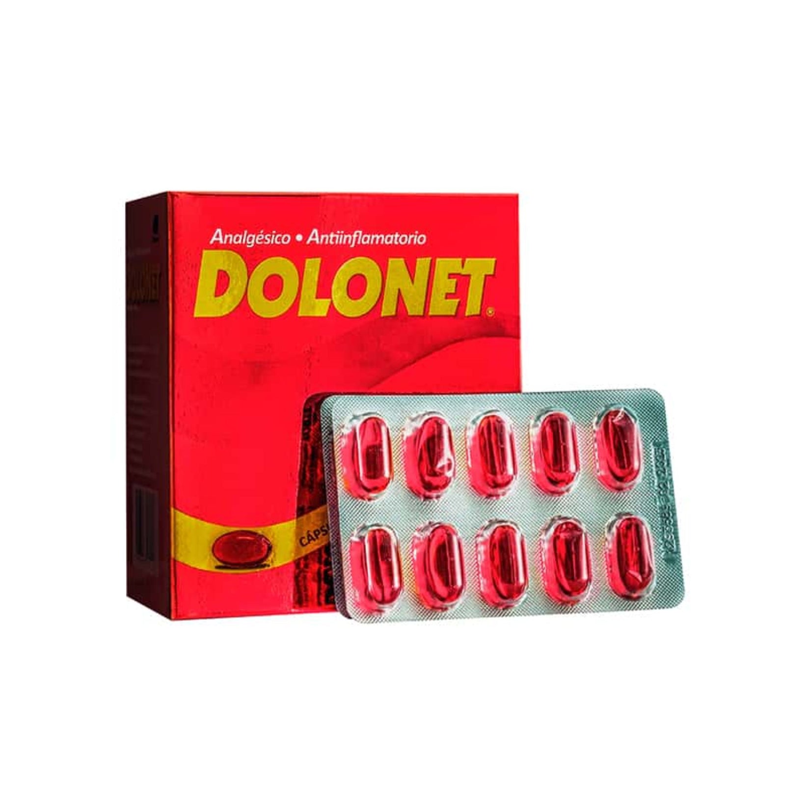 Dolonet Forte 400mg Cápsulas Blandas - Blíster 10 Und – Pharm Man