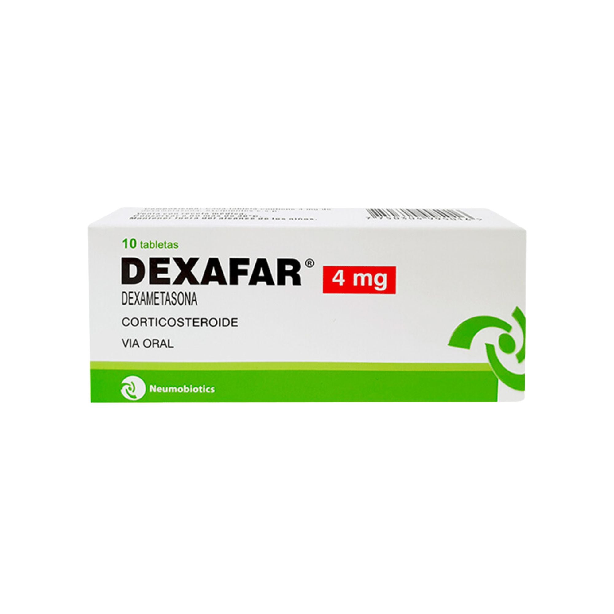Dexafar Dexametasona 4 Mg - Blíster 10 Und – Pharman