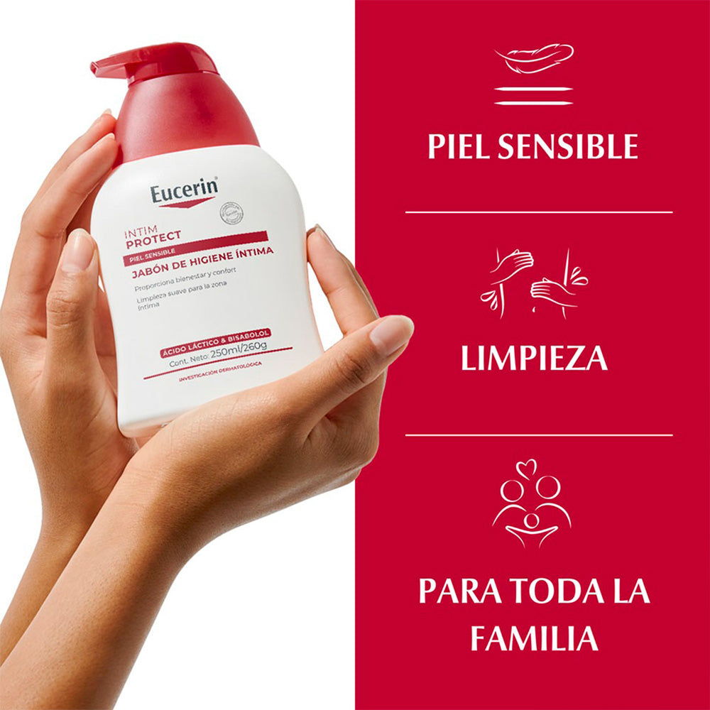 Eucerin Jabón Íntimo - Piel Sensible 250 Ml – Pharman